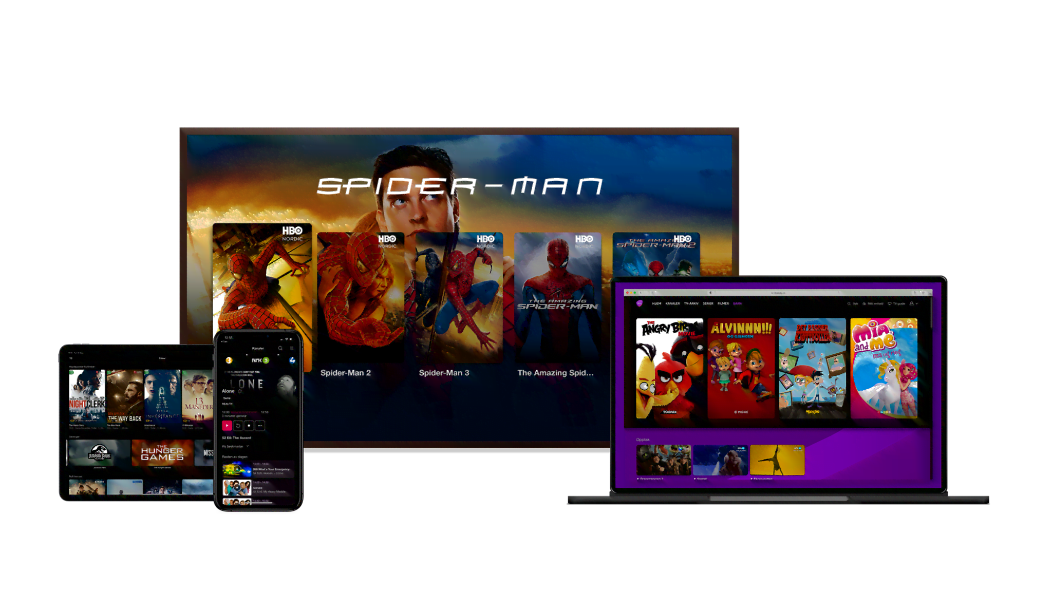 TV frå Telia - Voss Fiber