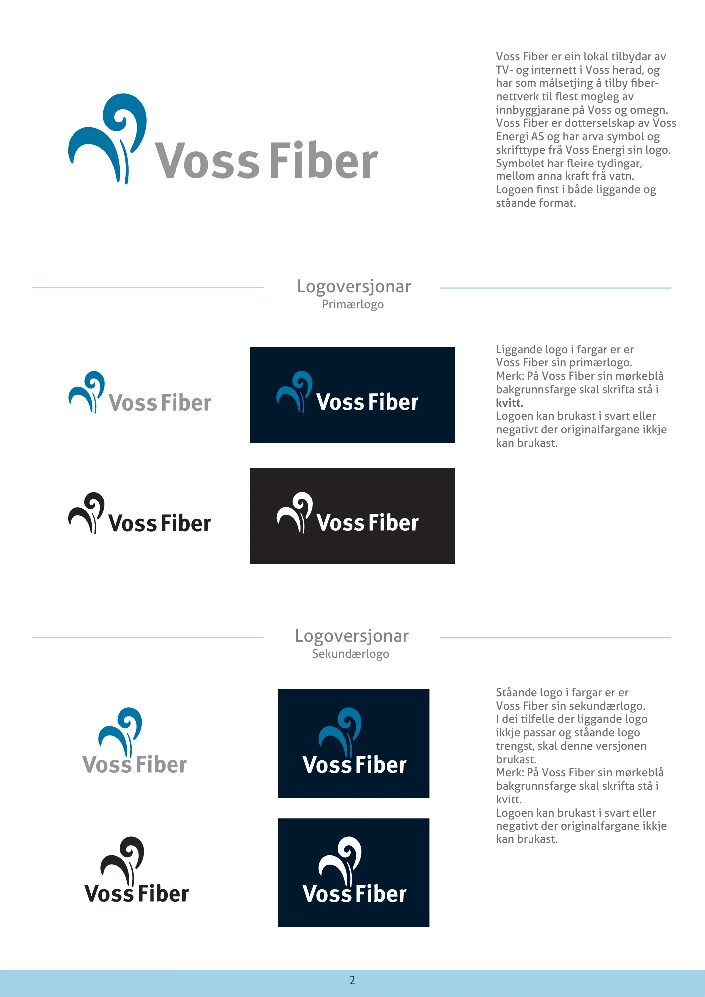 Merkevarer Bibliotek - Voss Fiber
